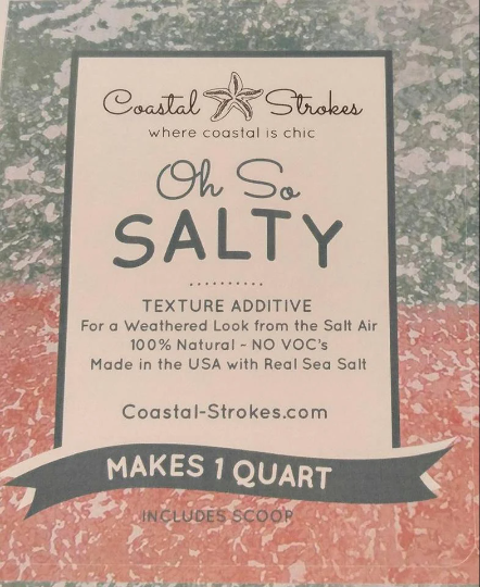 Oh So Salty Texture Additive – Coastal Strokes